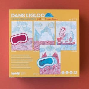 Puzzle igloo con gafas mágicas / Vaidhé Shop - Tienda Online