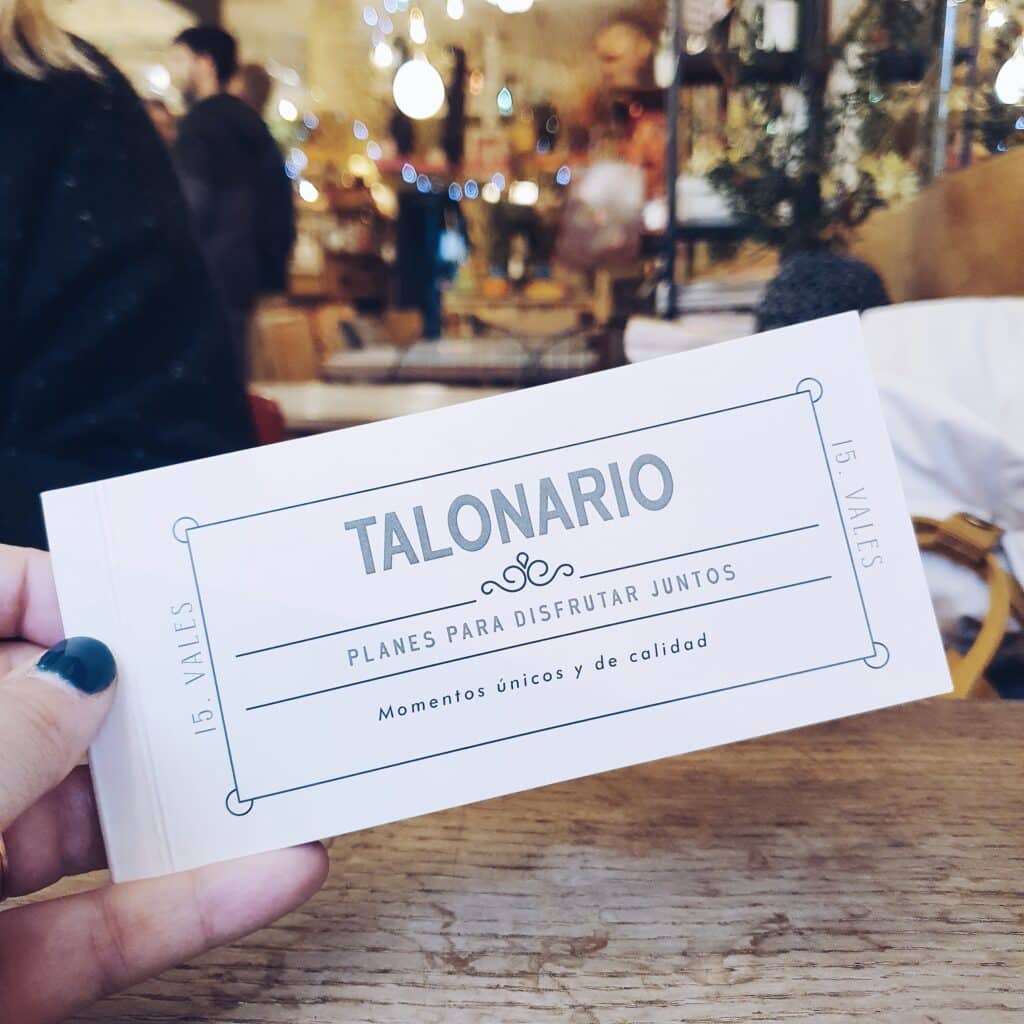 Talonario de planes / Vaidhé Shop - Tienda de Diseño