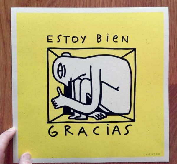 Lámina Estoy bien Gracias / Vaidhé Shop - Tienda Online