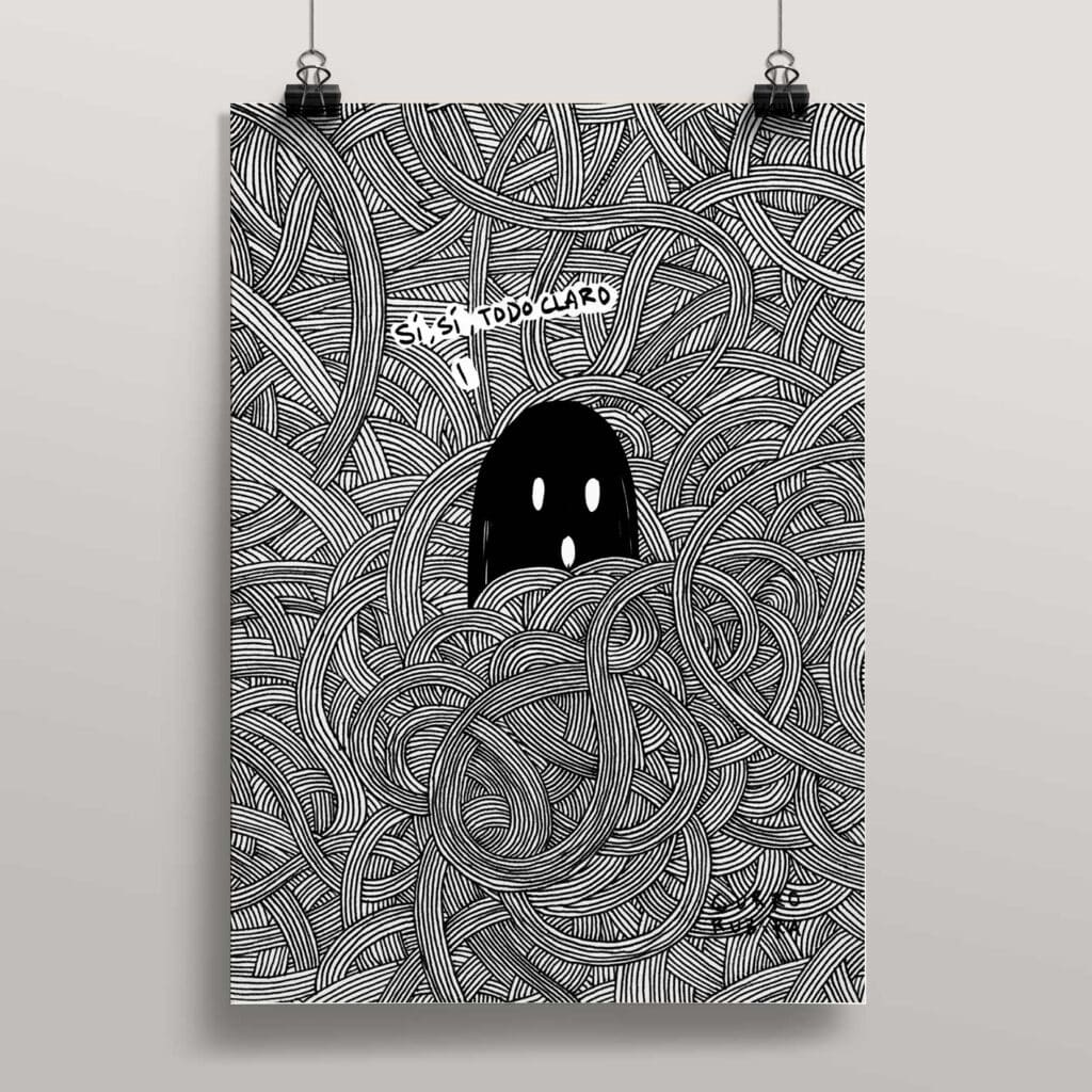 Lámina Todo claro / Vaidhé Shop - Tienda de diseño