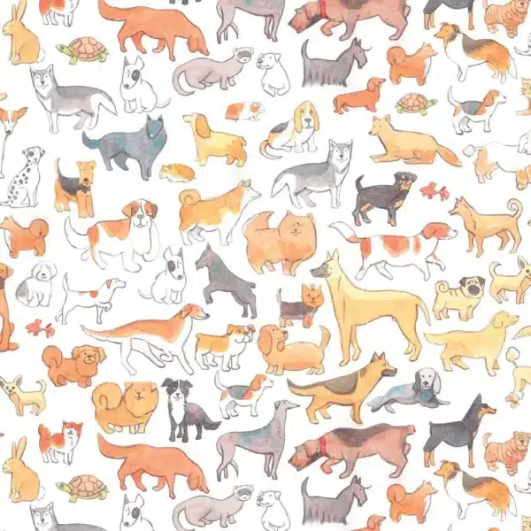 Libreta ilustrada Perritos / VaidhéShop - Tienda de Diseño